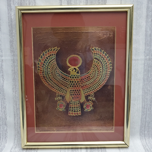 Art | Egyptian Falcon Pectoral God Of Ra And Horus | Poshmark